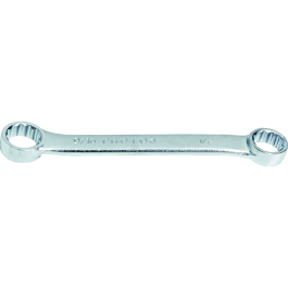 PROTO, Short Satin Double Box Wrench 1/2" X 9/16" - 12 Point