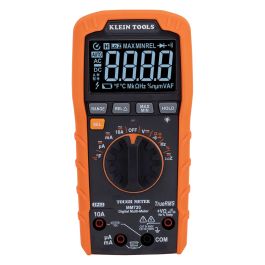 KLEIN, TRMS Digital Multimeter, TRMS Auto-Ranging, 1000V, Temp, Low ...